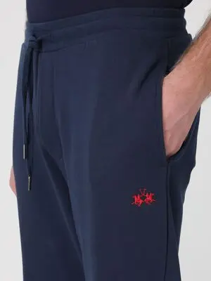 LA MARTINA Cotton Jogging Trousers - Blue