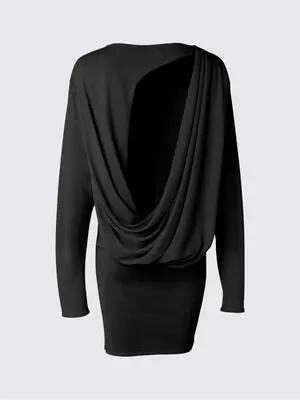 Jacquemus Viscose Dress - Black