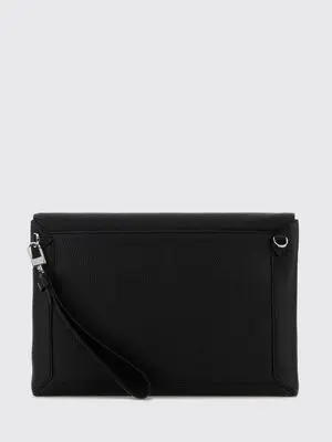 Montblanc Grained Leather Document Holder With Wrist Strap
