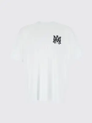 Amiri Relaxed Fit Drop Shoulder Cotton T-shirt With Logo