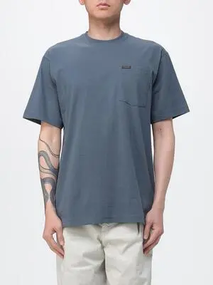 Filson Crewneck T-shirt In Cotton - Blue