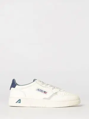 AUTRY Medalist Low Top Sneakers In Bi-leather And Suede - Blue 1
