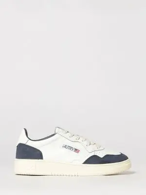 AUTRY Medalist Low Top Sneakers In Bi Leather And Suede - Blue 2