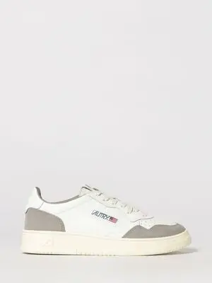 AUTRY Medalist Low Top Sneakers In Bi Leather And Suede - Grey