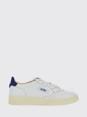 AUTRY Medalist Low Top Sneakers In Bi Leather And Suede - White