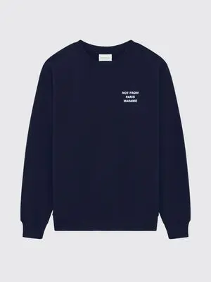 Drole De Monsieur Sweatshirt Colour - Blue