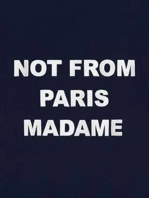 Drole De Monsieur Sweatshirt Colour - Blue