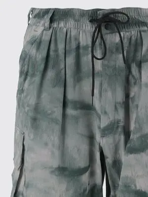 Y3 Cargo Shorts In Technical Camouflage Fabric