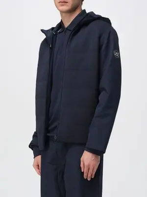 EA7 Quilted Zip-up Jacket