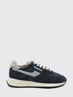AUTRY Reelwind Nylon And Suede Sneakers With Serrated Sole Black
