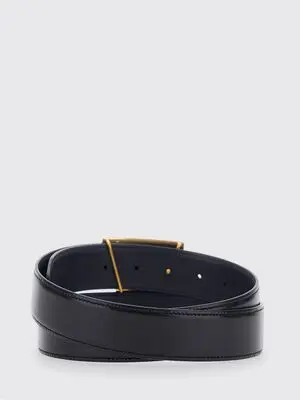 TOD'S Belt With T Buckle - Black
