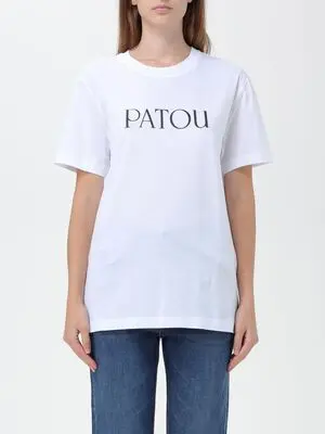 PATOU Cotton T-shirt With Logo - White