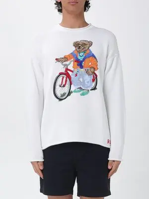 Polo Ralph Lauren Teddy Cotton Crew Neck Sweater - White