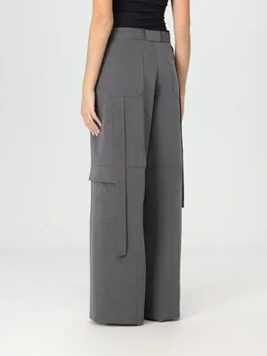 Pinko Tailored Wide-leg Trousers With Belted Detail
