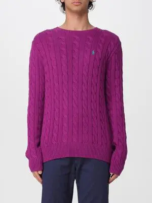 Polo Ralph Lauren Cable Knit Pullover - Lilac