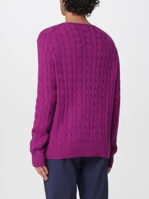Polo Ralph Lauren Cable Knit Pullover - Lilac