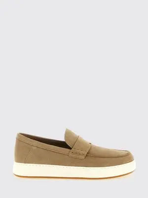 Hogan Contrast Stitching Loafers For Men