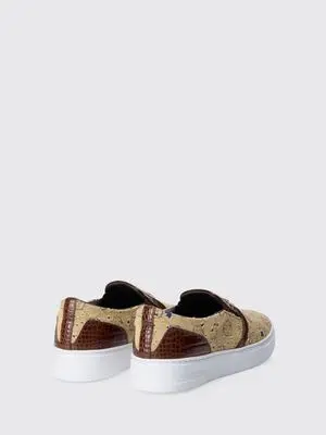 Philipp Plein Canvas Sneakers With Hexagon Jacquard
