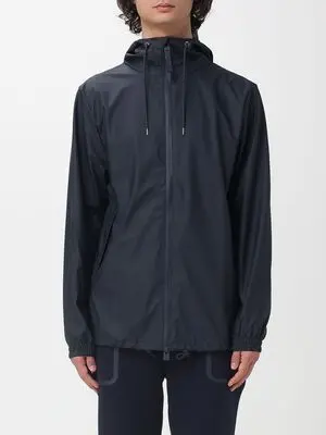 Rains Storm Breaker Raincoat In Technical Fabric - Blue
