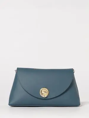 COCCINELLE Coccinelle Nikla Medium Grained Leather Bag Blue