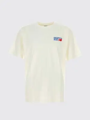 NEW BALANCE Cotton T-shirt With Logo