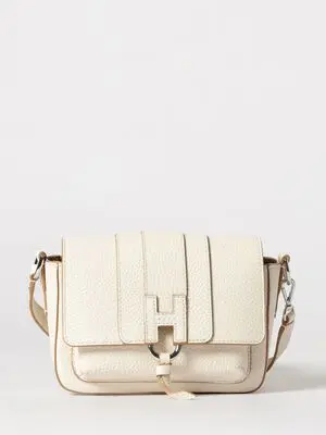 Hogan Flap Trend Leather Bag - Ivory