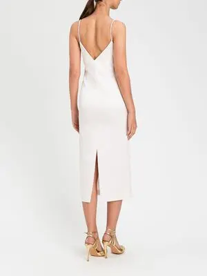TWINSET Duchesse Midi Dress - Pink