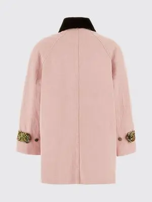 Valentino Garavani Cotton And Linen Jacket With Floral Pockets