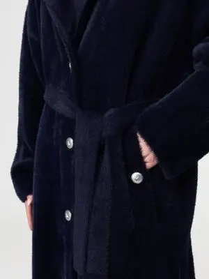 Pinko Fur Coat - Blue