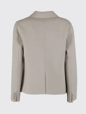 Max Mara Single-breasted Blazer In Wool - Grey