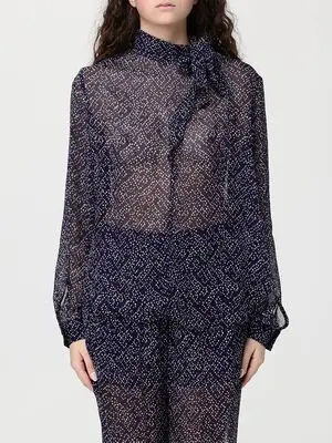 Isabel Marant Étoile Printed Viscose Shirt - Blue