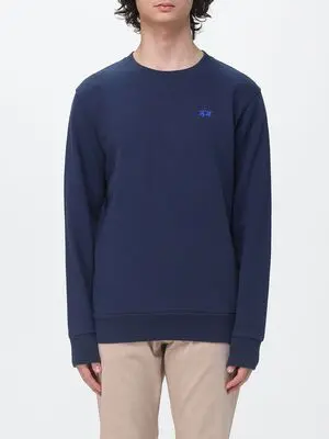 LA MARTINA Cotton Crew Neck Sweatshirt - Blue 1