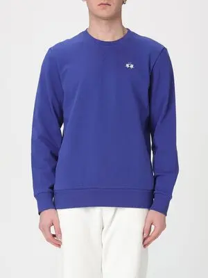 LA MARTINA Cotton Crew Neck Sweatshirt - Blue