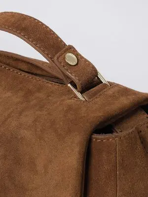 Orciani Sveva Handbag In Suede