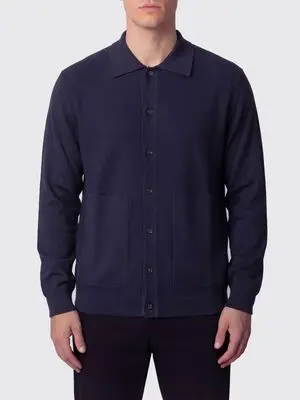 PAOLO PECORA Cotton Knit Shirt - Blue
