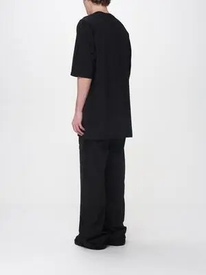 Rick Owens Cotton Oversized T-shirt - Black