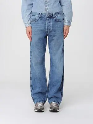 DIESEL® Straight Jeans In Cotton Denim - Blue