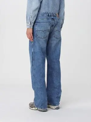 DIESEL® Straight Jeans In Cotton Denim