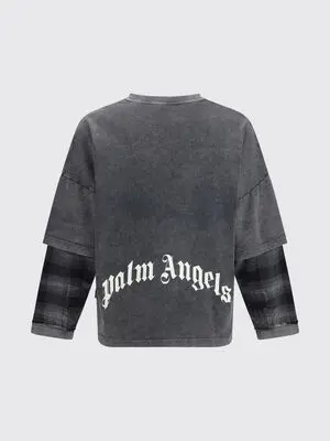 Palm Angels Printed Stretch Cotton T-shirt