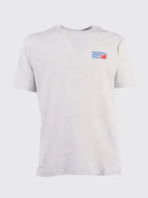 NEW BALANCE Cotton T-shirt With Logo
