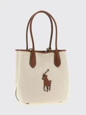 Polo Ralph Lauren Canvas And Leather Bag