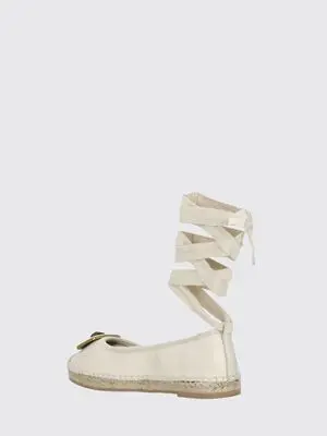 Kurt Geiger Pimlico Leather Espadrilles With Ankle Ties