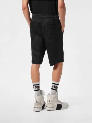 Philipp Plein Viscose Shorts