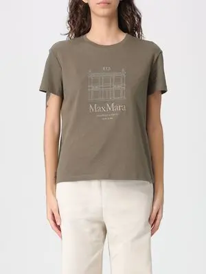 Max Mara T-shirt Colour Green
