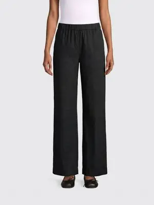 Liviana Conti Julian Cotton Trousers - Black