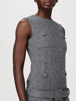 SELF-PORTRAIT Wool Blend Mini Dress