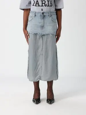 Balenciaga Skirt Colour - Gnawed Blue
