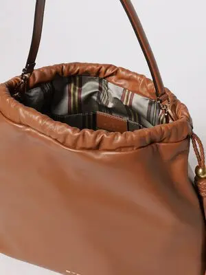 Etro Kalispera Large Leather Shoulder Bag With Tassels