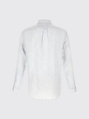 Polo Ralph Lauren Striped Linen Shirt - White