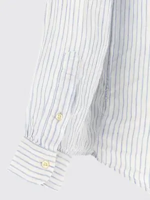 Polo Ralph Lauren Striped Linen Shirt - White